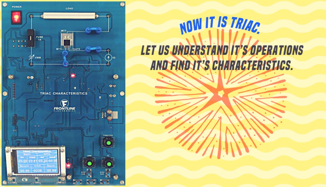 TRIAC Characteristics | Power Electronics Trainers | Frontline Electronics